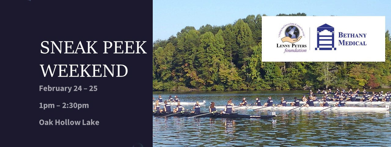 February Free Sneak Peek of Rowing at Oak Hollow Lake! – Triad United ...