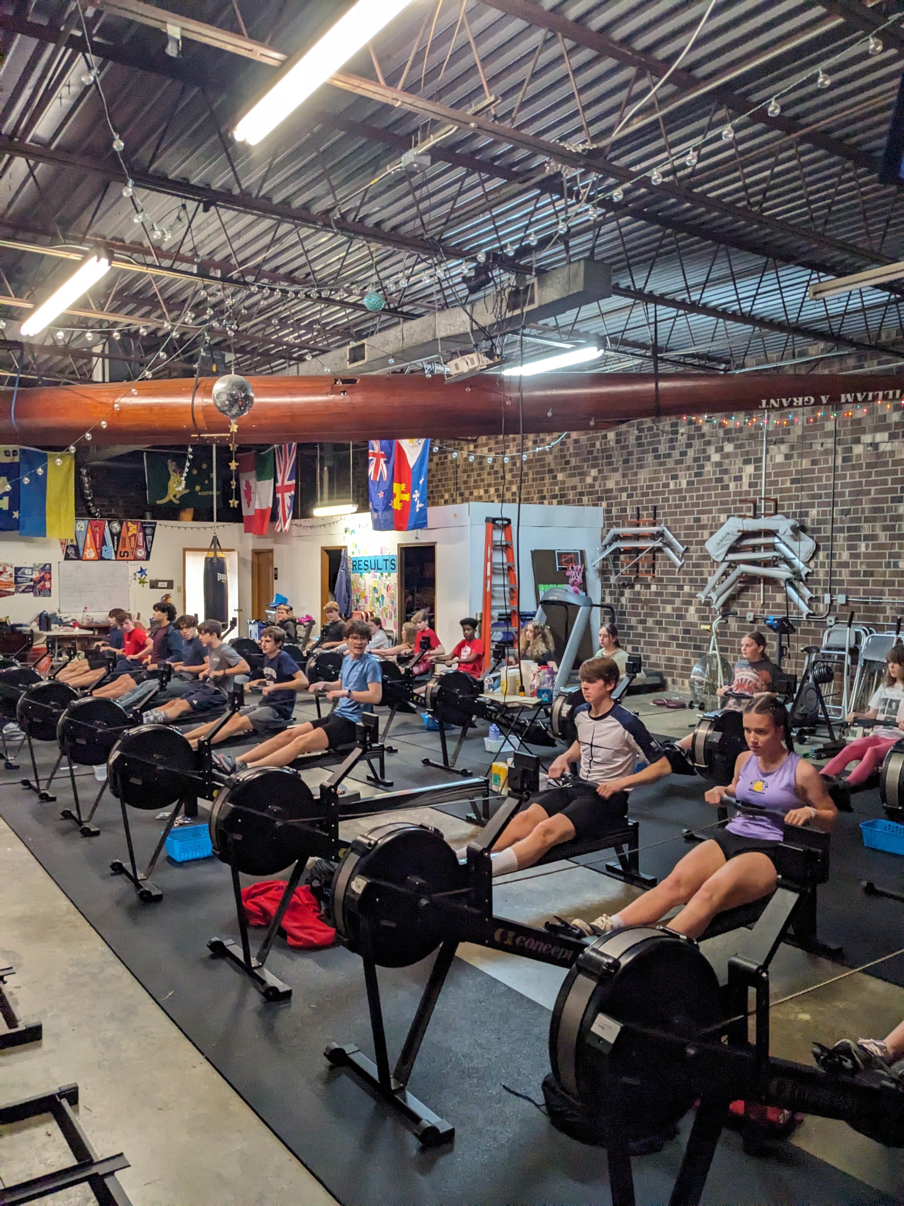 Winter Middle School Indoor Rowing – Triad United Rowing